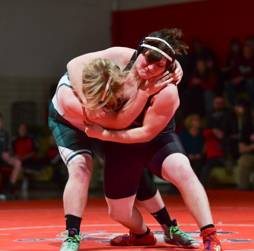 Conner Harer helps Montgomery wrestling team roll against Hughesville ...